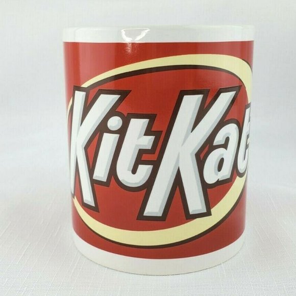 Dining | Kit Kat Galerie Coffee Tea Mug Candy Chocolate Red Mug Cup ...